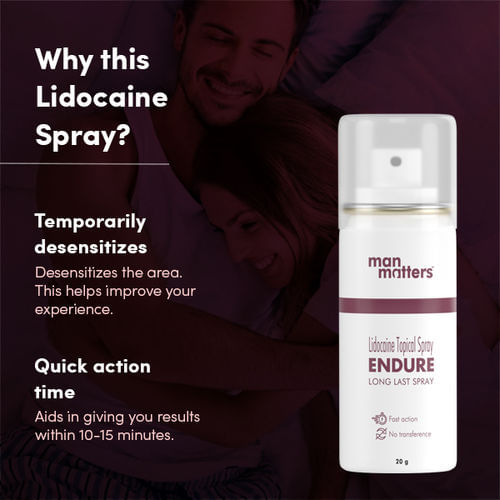 Buy Endure Long Last Spray 20ml Man Matters